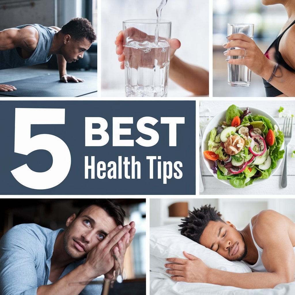 5 Best Health Tips | by Umar Hayat | Oct, 2024 | Medium