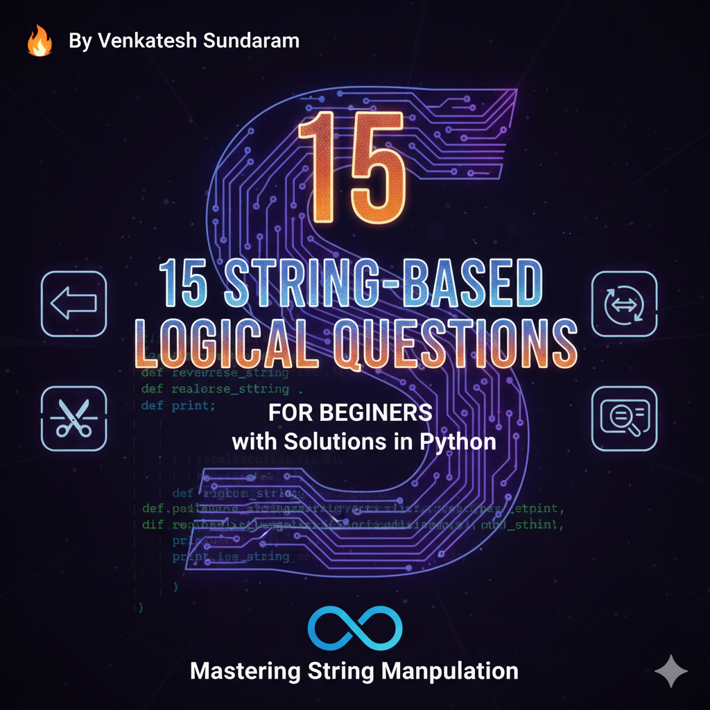 hon🔥 15 Most Common String-Based Logical Questions for Beginners (with ...