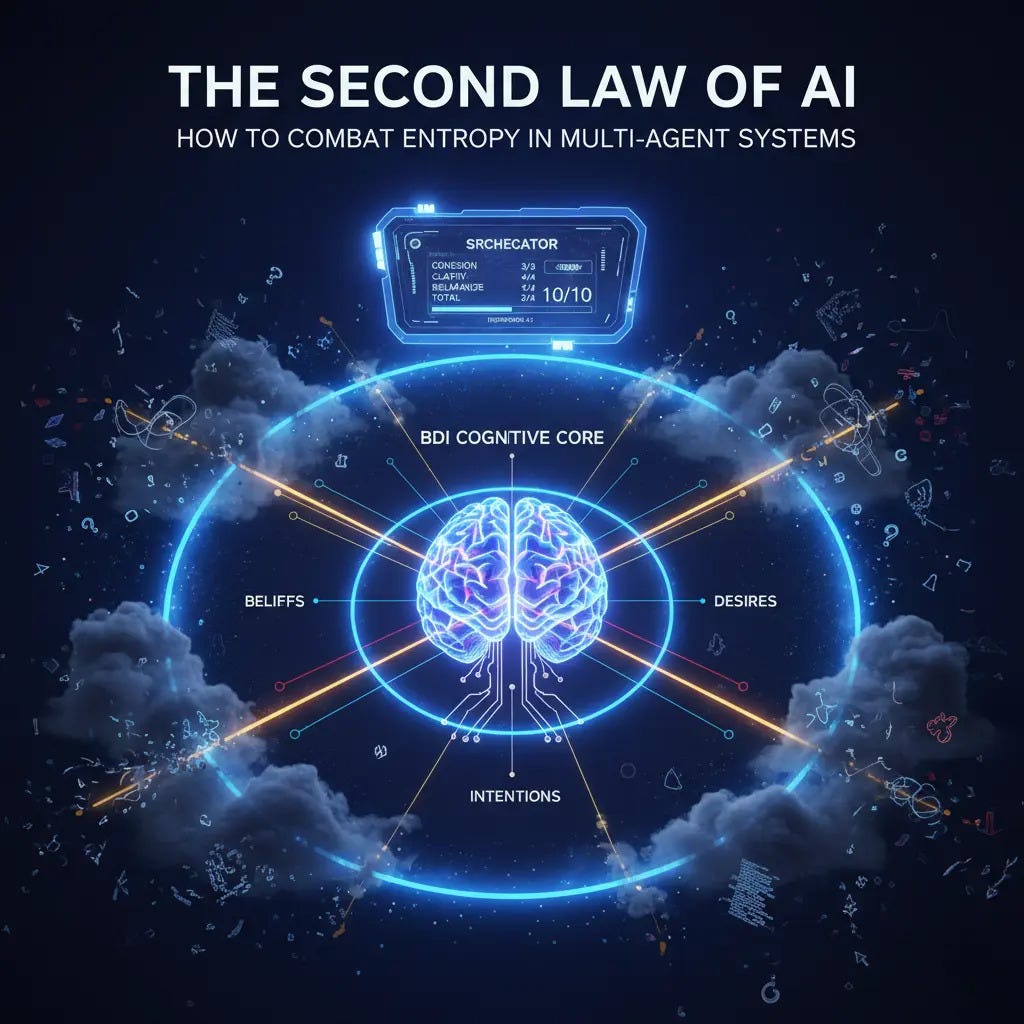 The Second Law of AI: How to Combat Entropy in Complex Multi-Agent ...