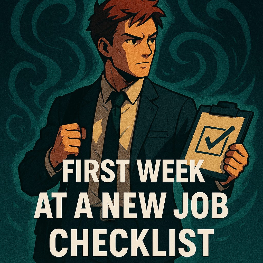First Week at a New Job Checklist | by Flowsdigital | Medium