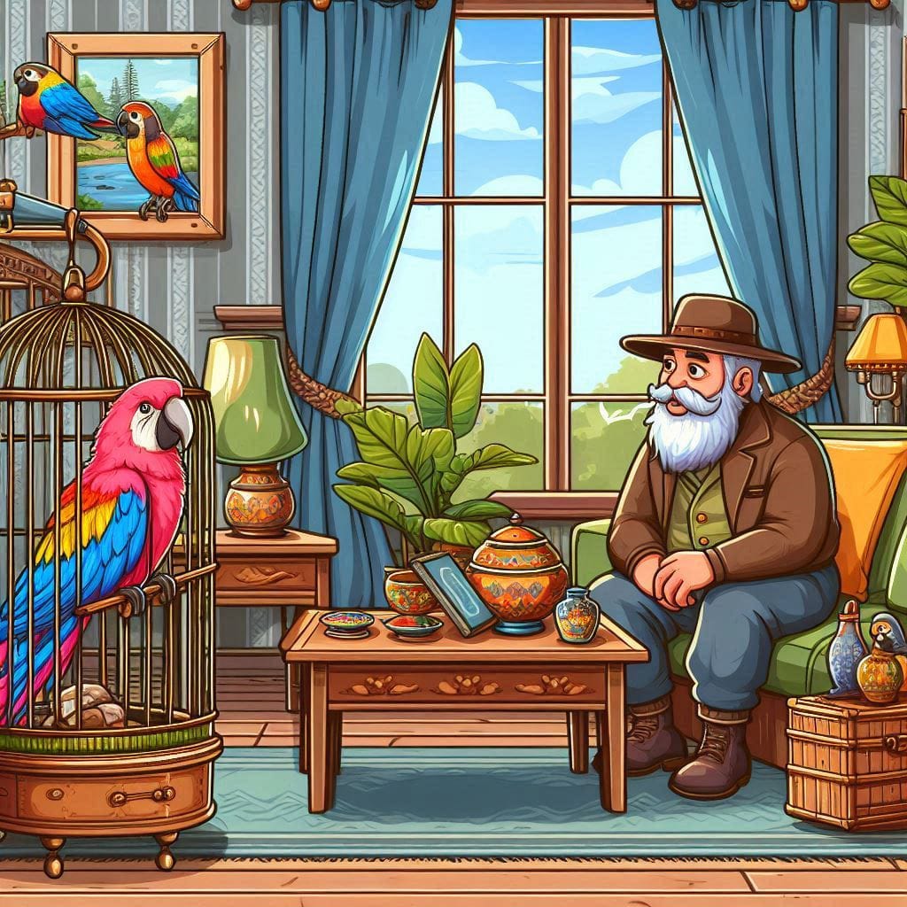 Polly Got Help!!!. Polly flapped her wings and flew up to… | by Mr ...