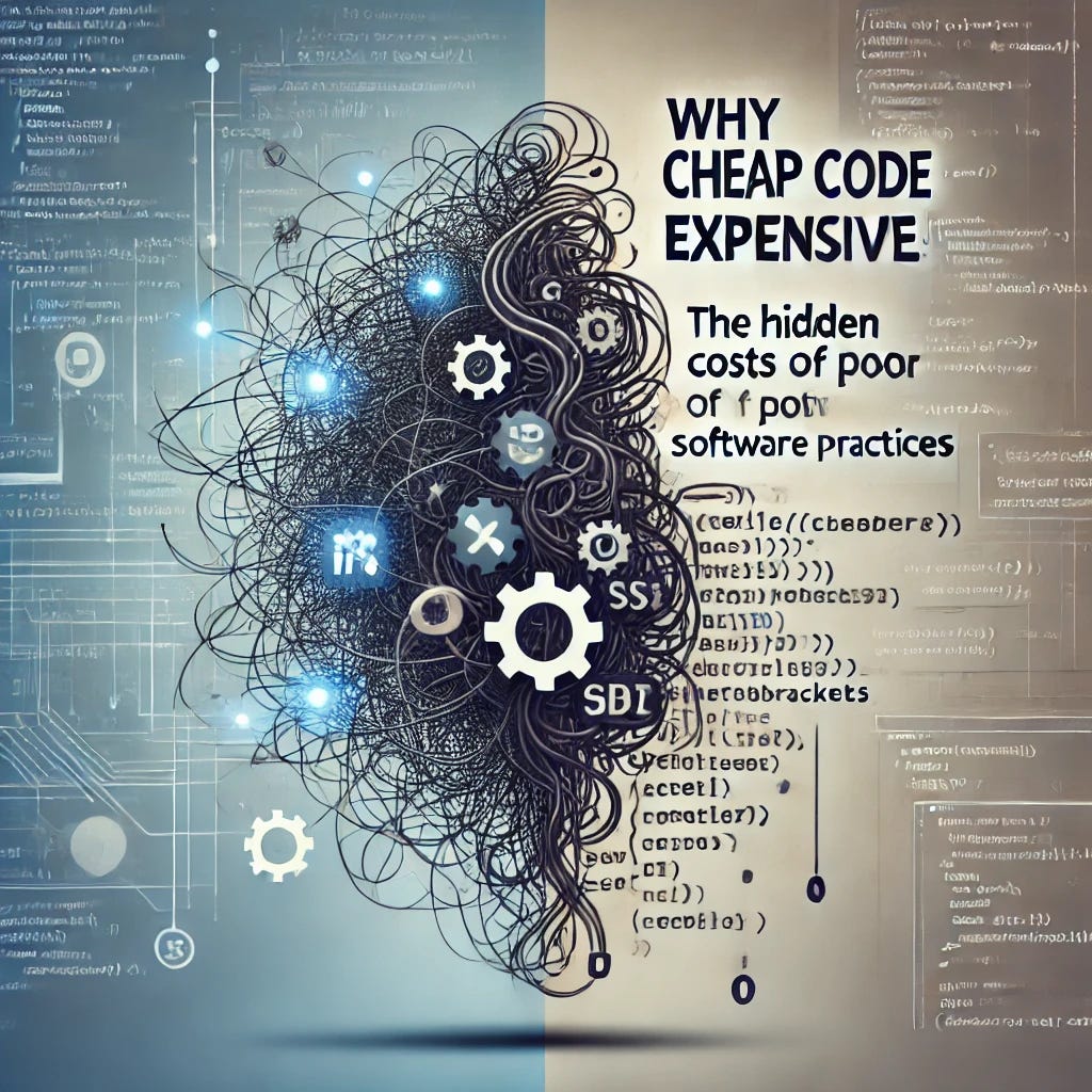 Why Cheap Code Is Expensive: The Hidden Costs of Poor Software ...