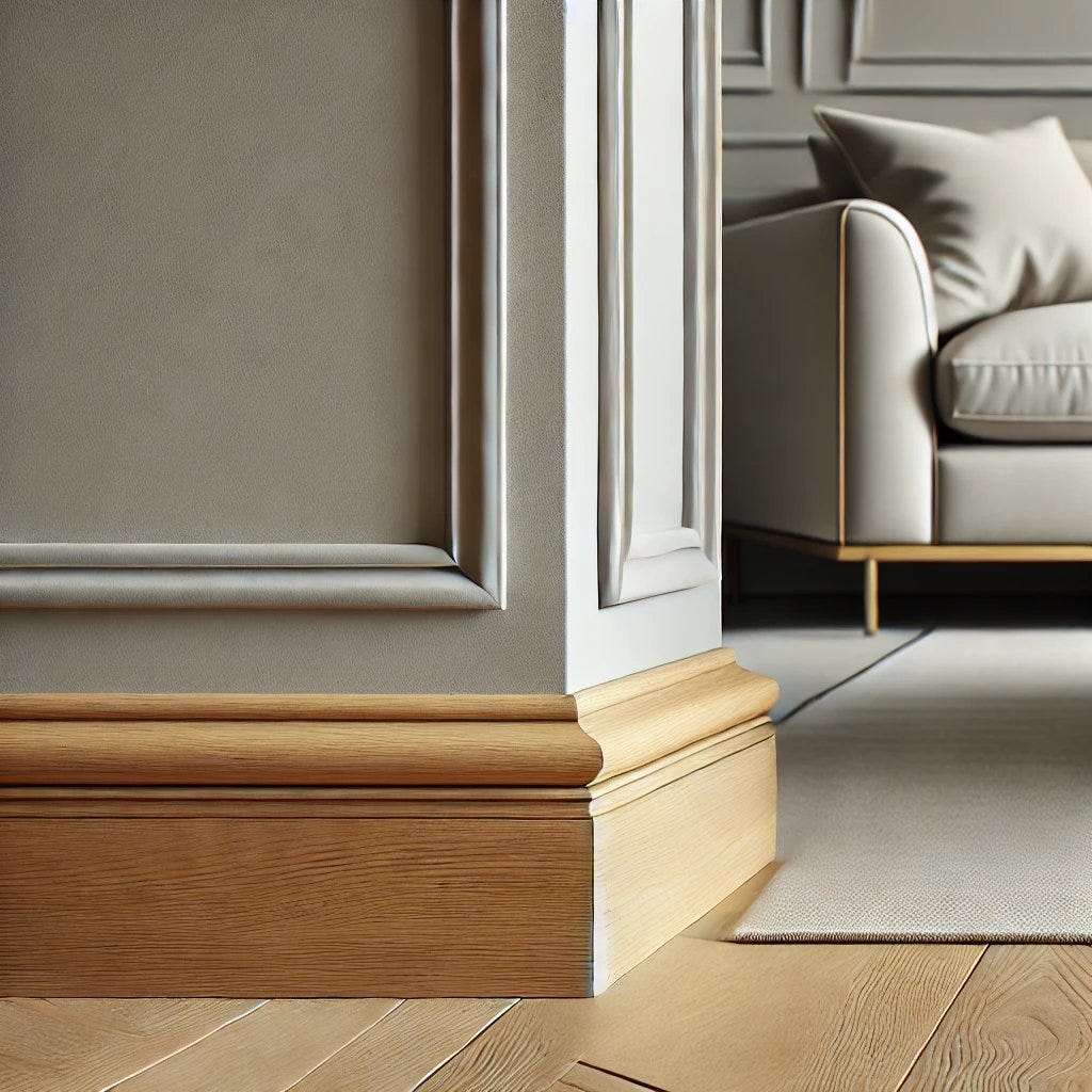 Wooden Skirting Enhancing Interior Elegance and Functionality | by ...