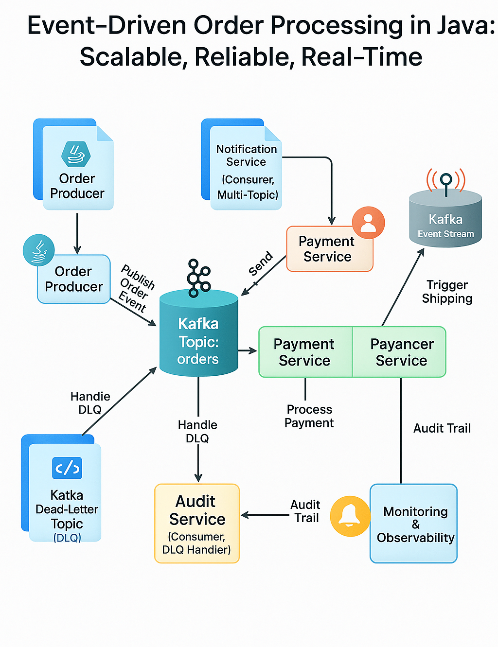 How I Built a Bulletproof Order Processing System with Event-Driven Java, Kafka & Spring Cloud ...