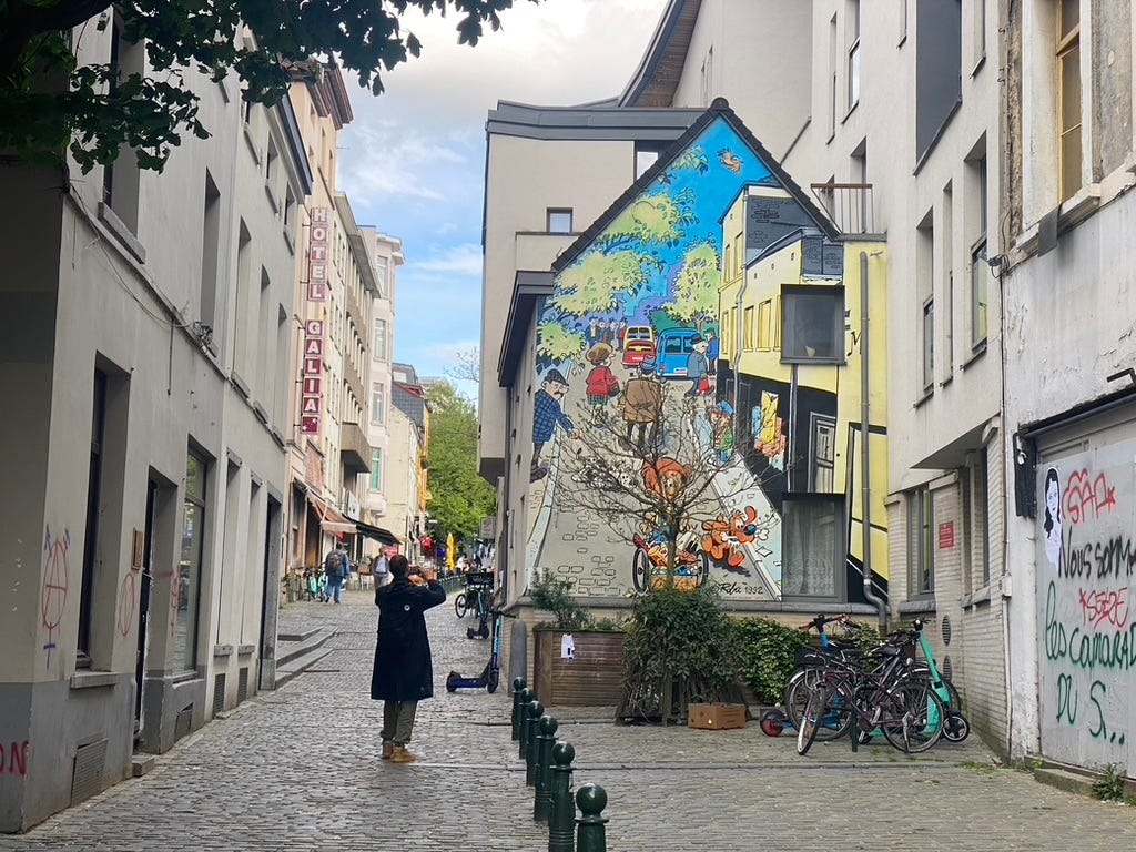 The most boring city in Europe. I lived in Brussels at first between ...