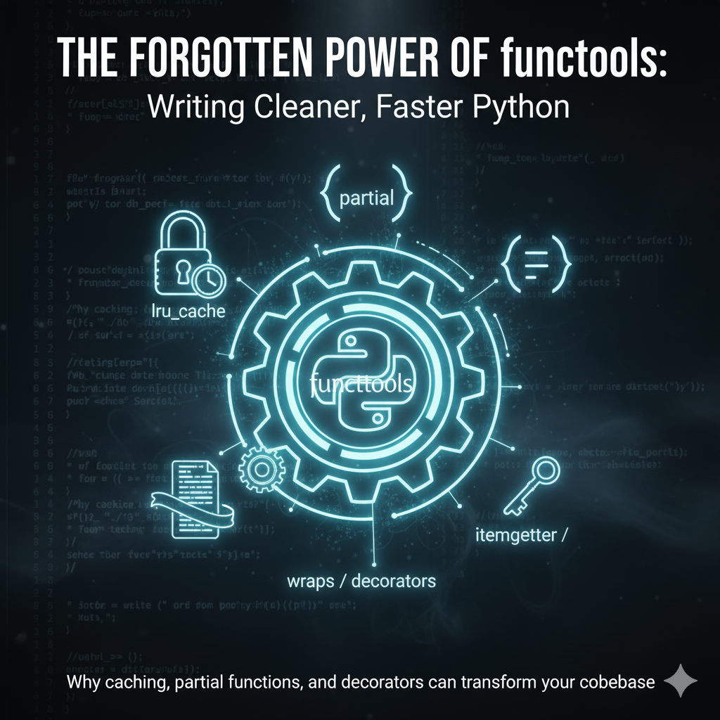 The Forgotten Power of function tools: Writing Cleaner, Faster Python | by Babar saad | Top ...