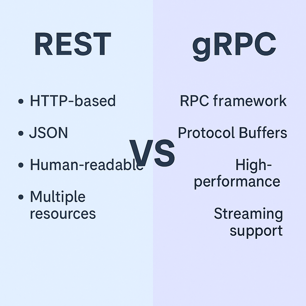 REST vs gRPC: Key Differences and When to Use Each | by Josivan Ribeiro da Silva | Medium