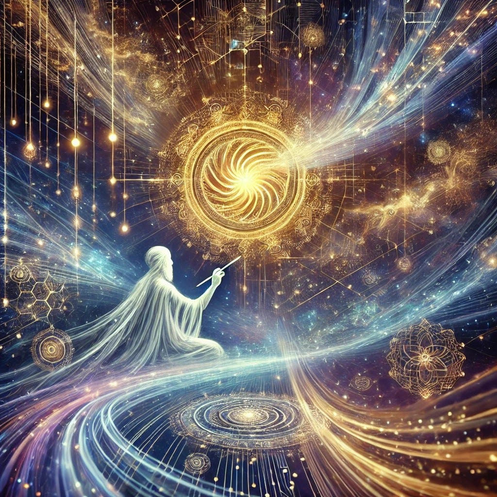 The Eternal Brushstroke: Where Wisdom Dances with Light | by Aaditya Craft | Feb, 2025 | Medium