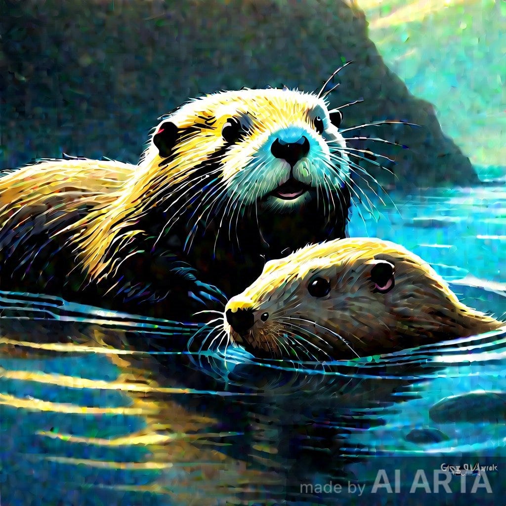 The Hairy Sea Otter and the Naked Mole Rat | by KourtneyNicoleWrites ...