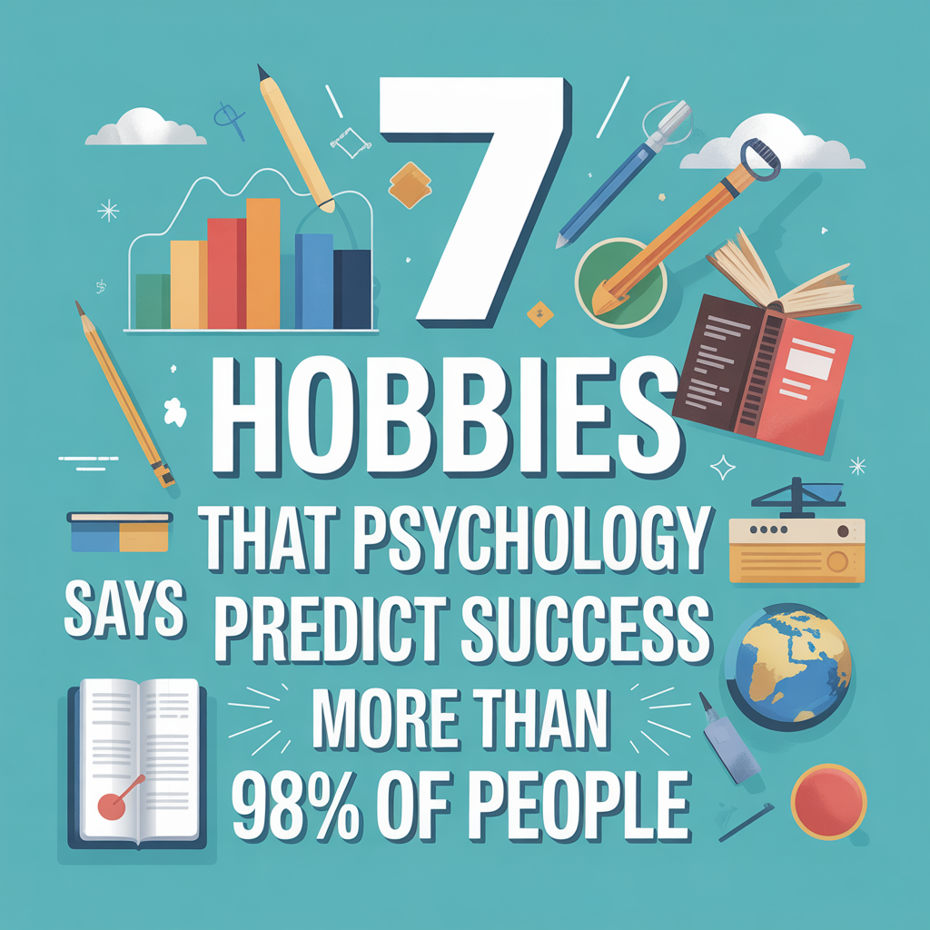 7 Hobbies That Psychology Says Predict Success More Than 98% of People ...