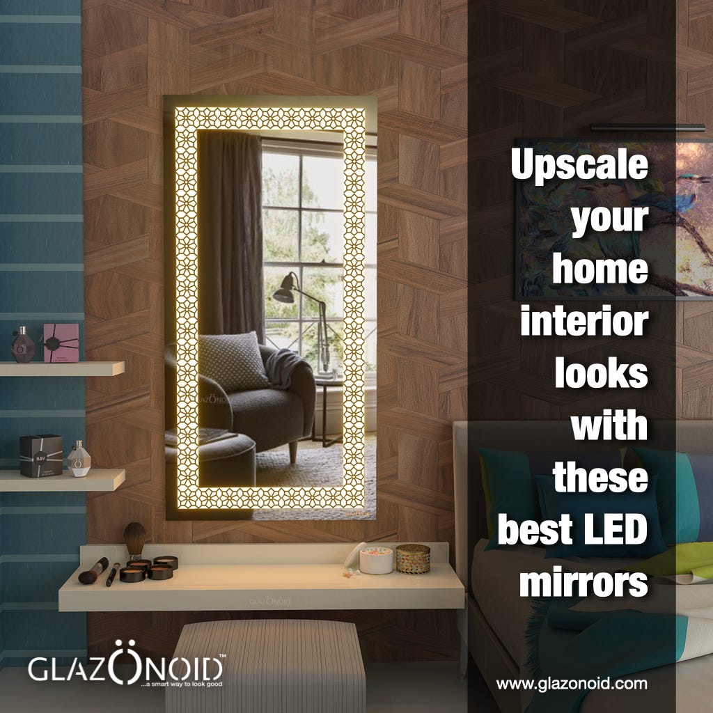 Upscale your home interior looks with these best LED mirrors in India ...