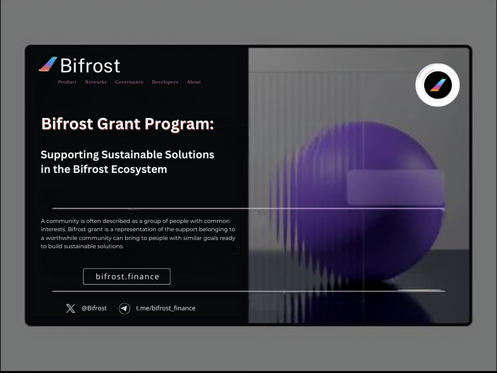 Bifrost Grant Program: Supporting Sustainable Solutions in the Bifrost Ecosystem: | by ...