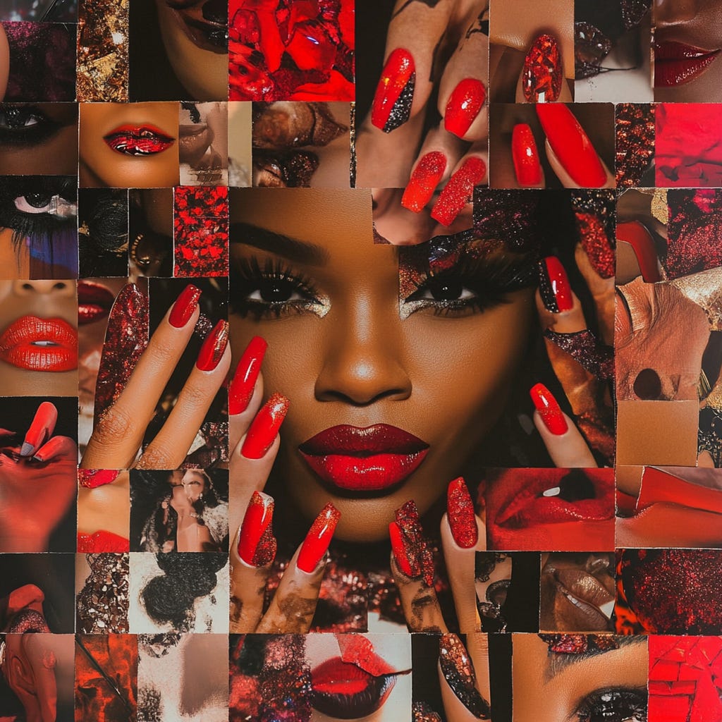 More Than a Mani: A Black Woman, Red Nails, and a Quiet Revolution | by ...