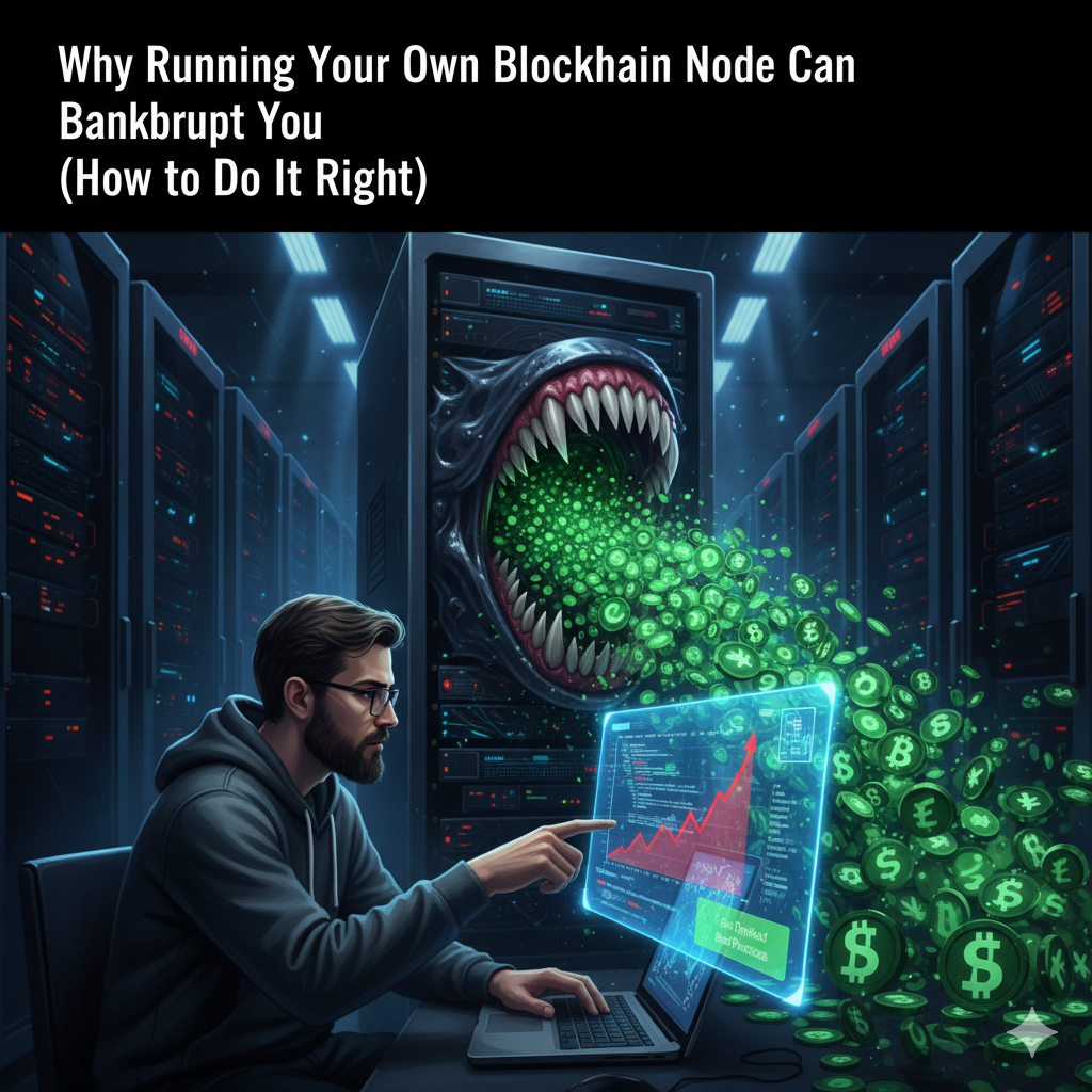 Why Running Your Own Blockchain Node Can Bankrupt You (and How to Do It Right) | by Lucky ...