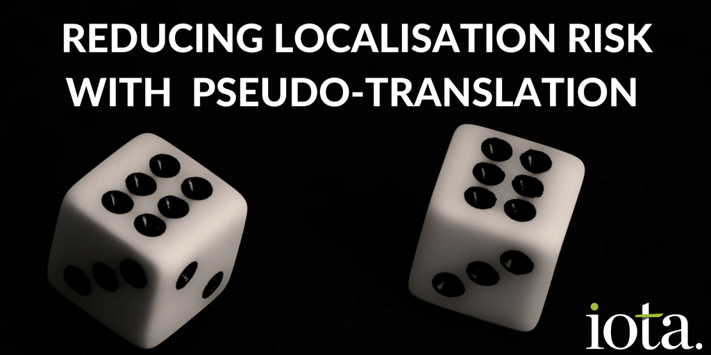Where does pseudo-translation fit in to the localisation process? | by ...