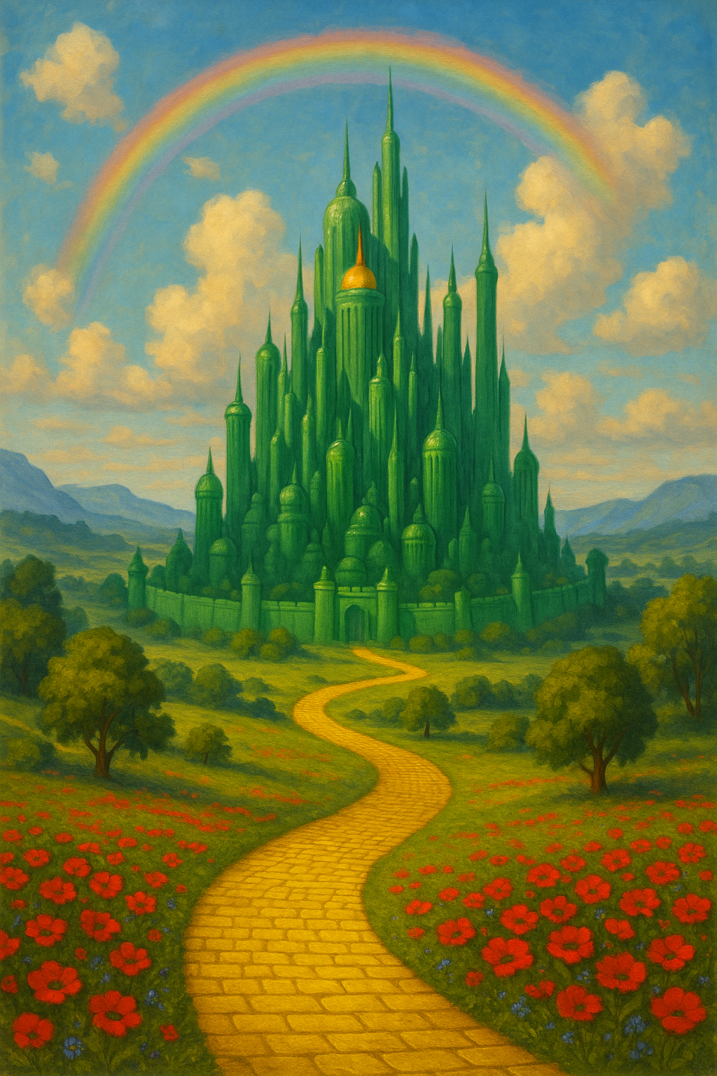 The Land of Oz. We live in the land of Oz Where… | by Herb Stevenson ...