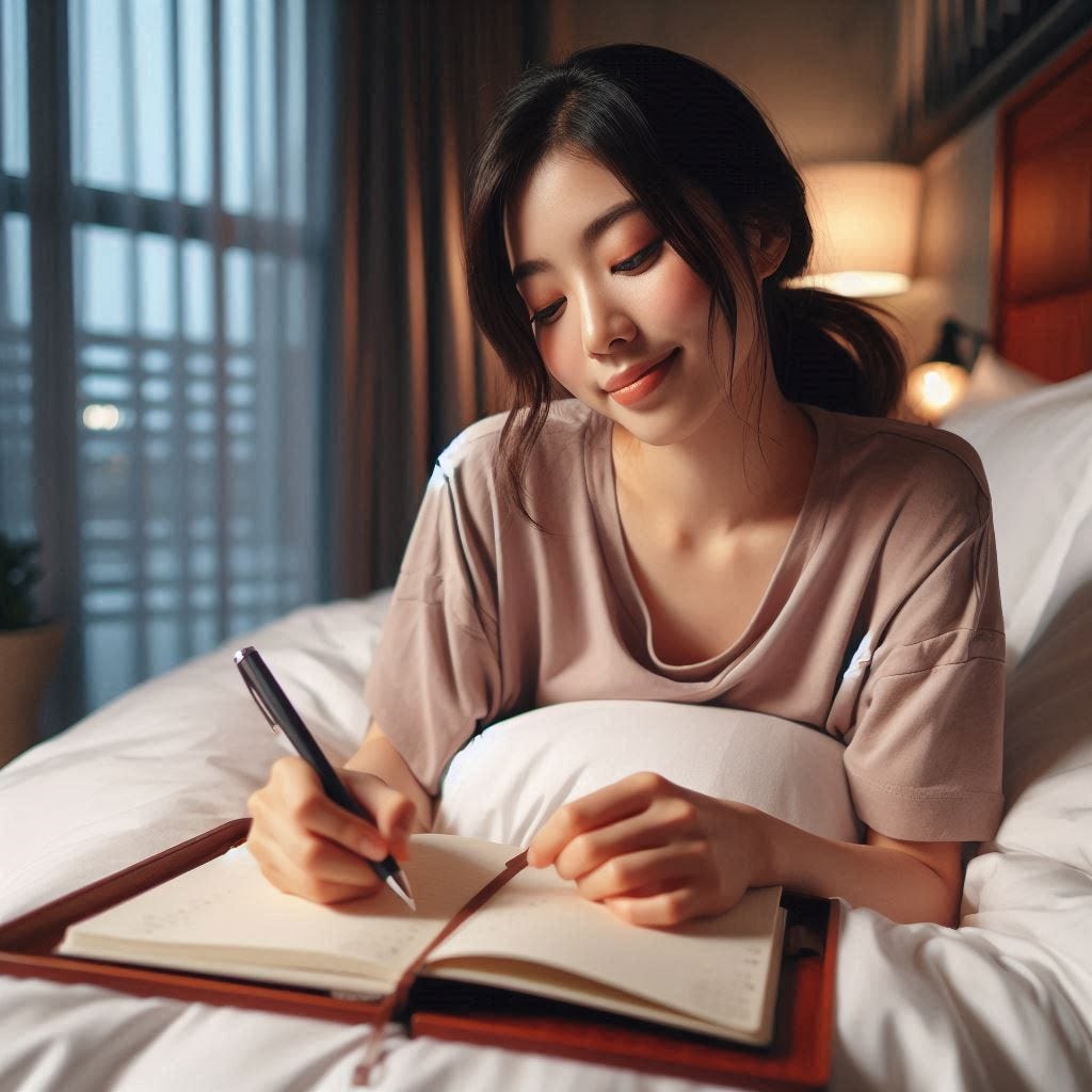 Write before bed as a memory sink | by Patcha Jirasuwanpong | Medium