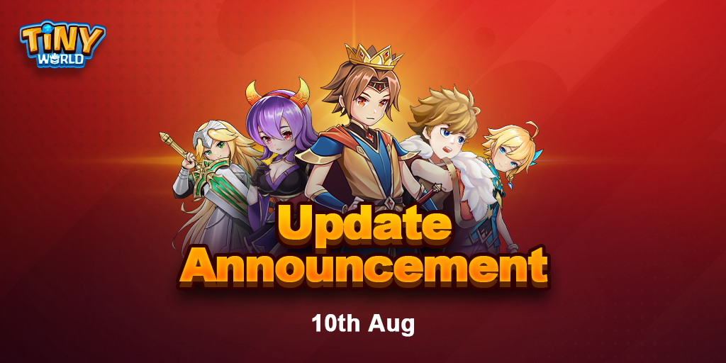 Tiny World — Update Announcement 10th Aug | by Tiny World | Medium