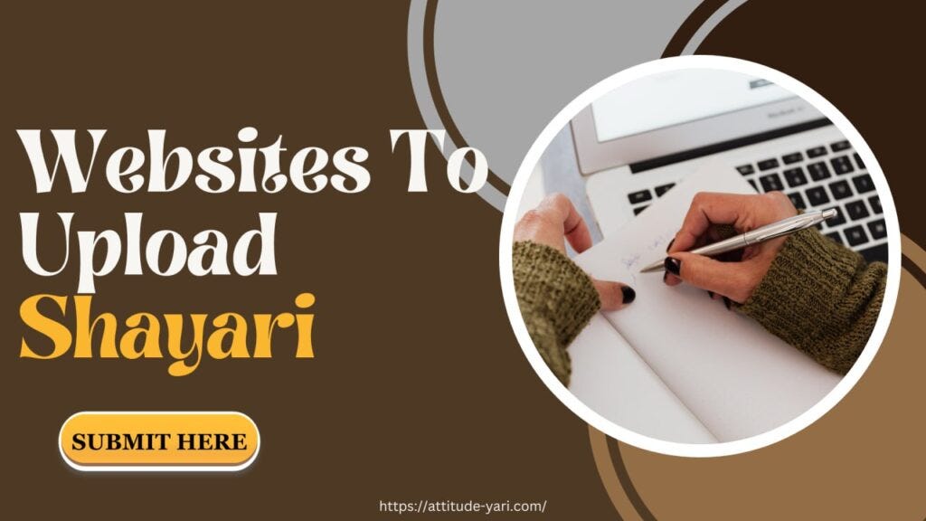 Websites To Post Your Shayari. In the market, you will get too many ...