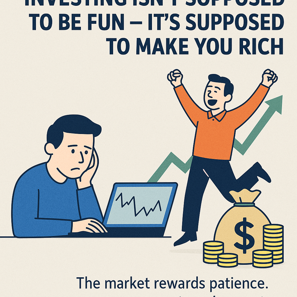 📘Investing Isn’t Supposed to Be Fun – It’s Supposed to Make You Rich ...