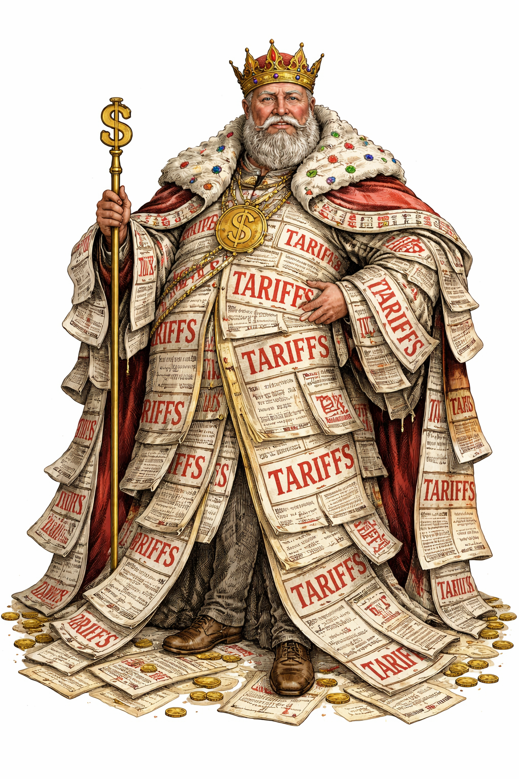 Tariffs, Tyranny, and the Emperor’s Old Clothes | by Mookie Spitz | Medium
