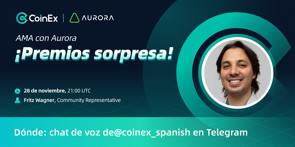 AMA con Aurora. Nos acompaña Fritz Wagner, Community… | by CoinEx en ...