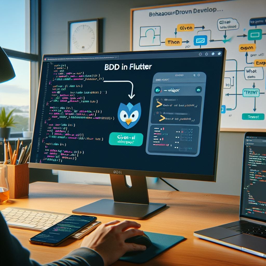 Behaviour-Driven Development (BDD) in Flutter: A practical guide with example | by Firdous nath ...