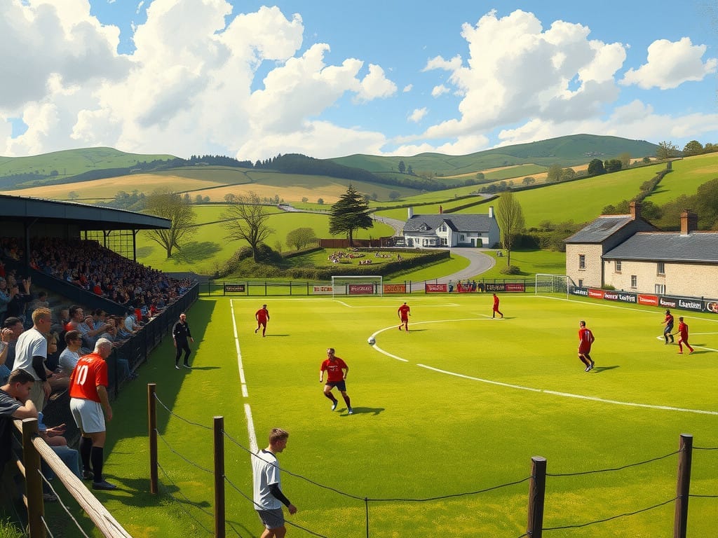 Albion United v. Green Holm Town. Small town football in an almost lost ...
