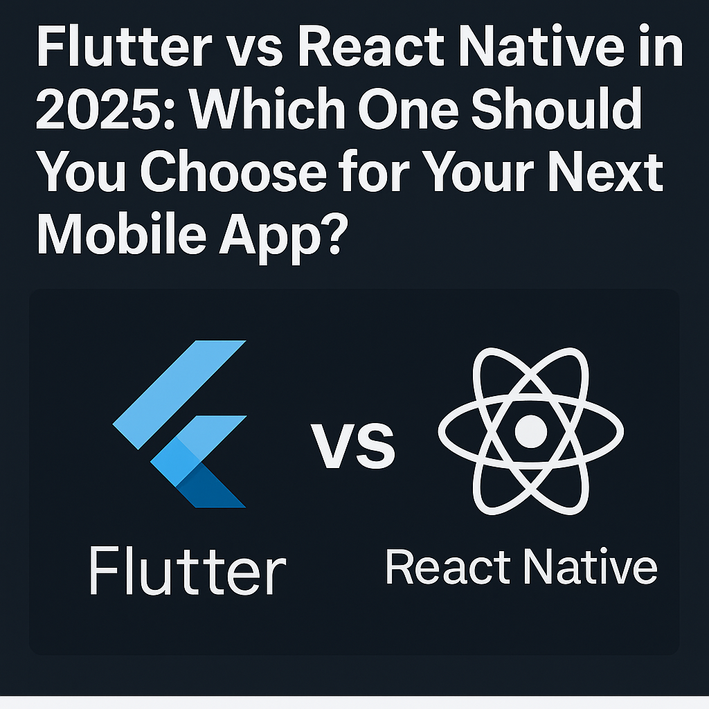 Flutter vs React Native in 2025: Which One Should You Choose for Your Next Mobile App? | by ...