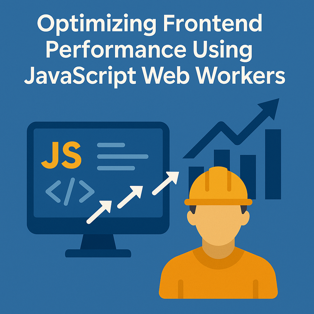 Optimizing Frontend Performance Using JavaScript Web Workers | by Logesh | Jul, 2025 | Medium