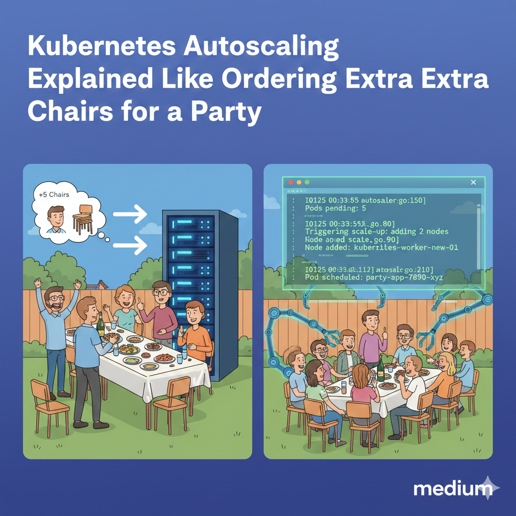 Kubernetes Autoscaling Explained Like Ordering Extra Chairs for a Party ...
