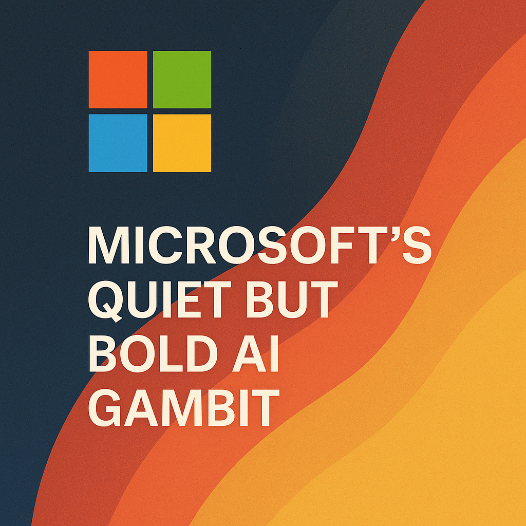 Microsoft’s Quiet but Bold AI Gambit | by ALGOFACT | Medium