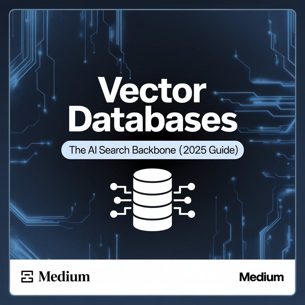 What Are Vector Databases? The AI Search Backbone Explained (2025 Guide) | by Techies Thought ...