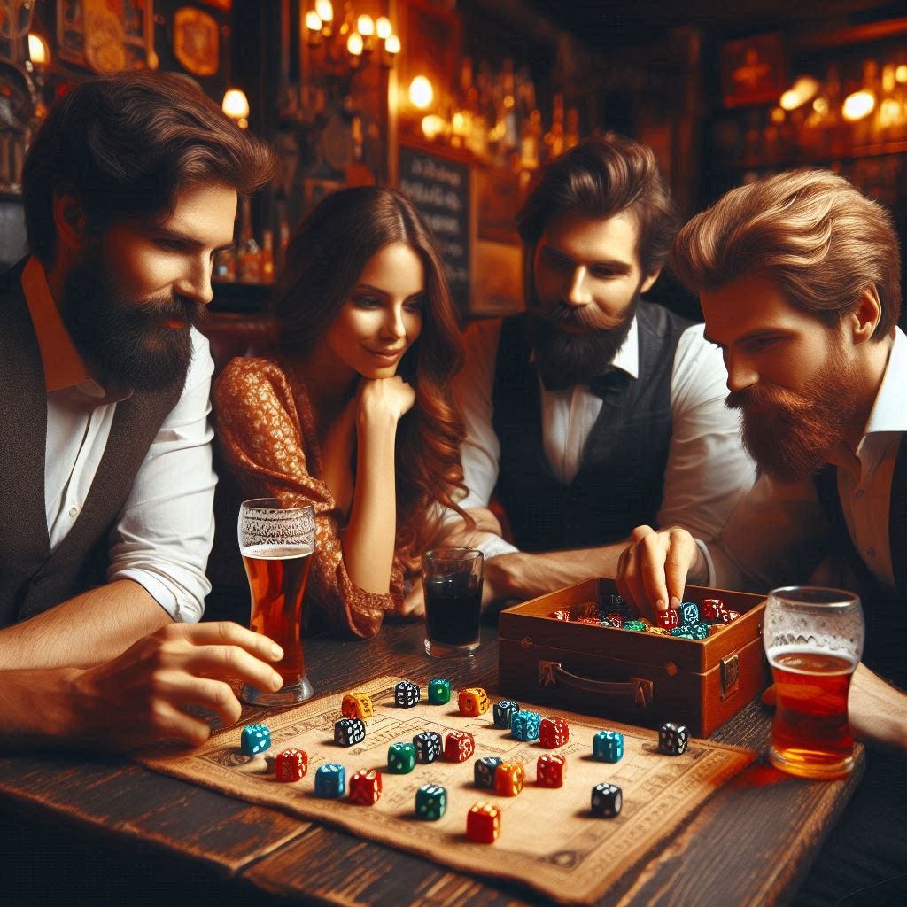 Luck of the Dice. A tavern full of secrets | by Anna Soldenhoff ...