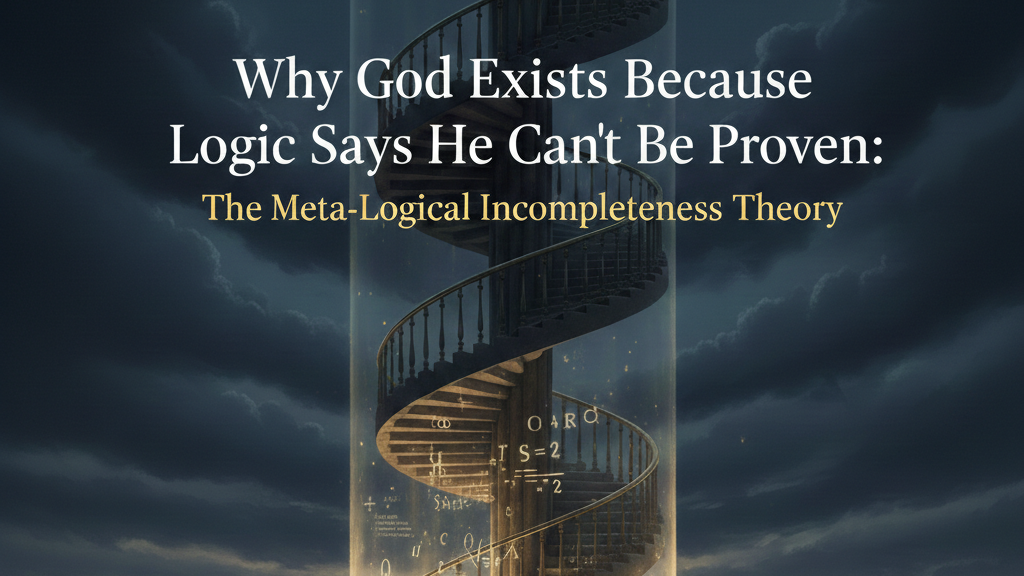 Why God Exists Because Logic Says He Can’t Be Proven: The Meta-Logical ...