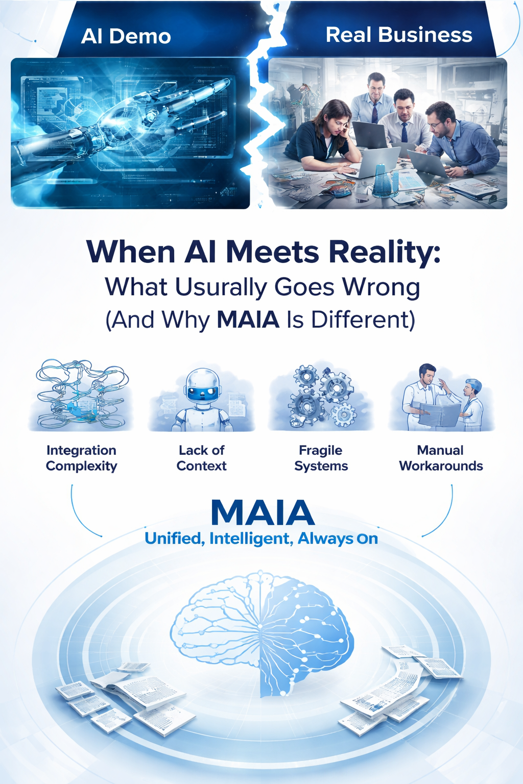 When AI Meets Reality: What Usually Goes Wrong (And Why MAIA Is ...