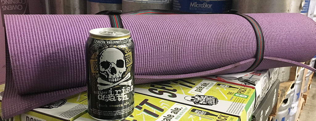 Namaste At A Brewery. Yoga at a brewery. At first, this… | by Iron ...