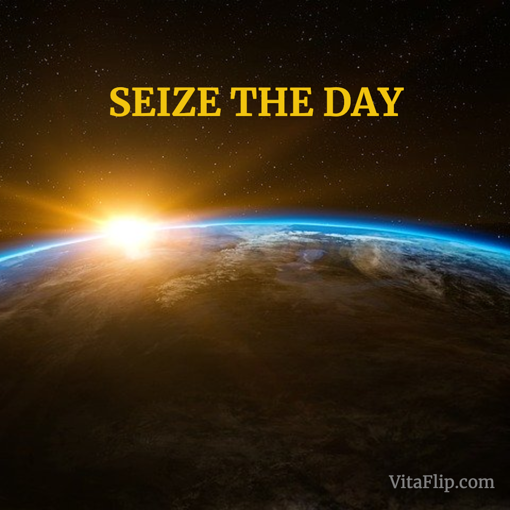 SEIZE THE DAY. “As each day arises, welcome it as the… | by Saïd ...