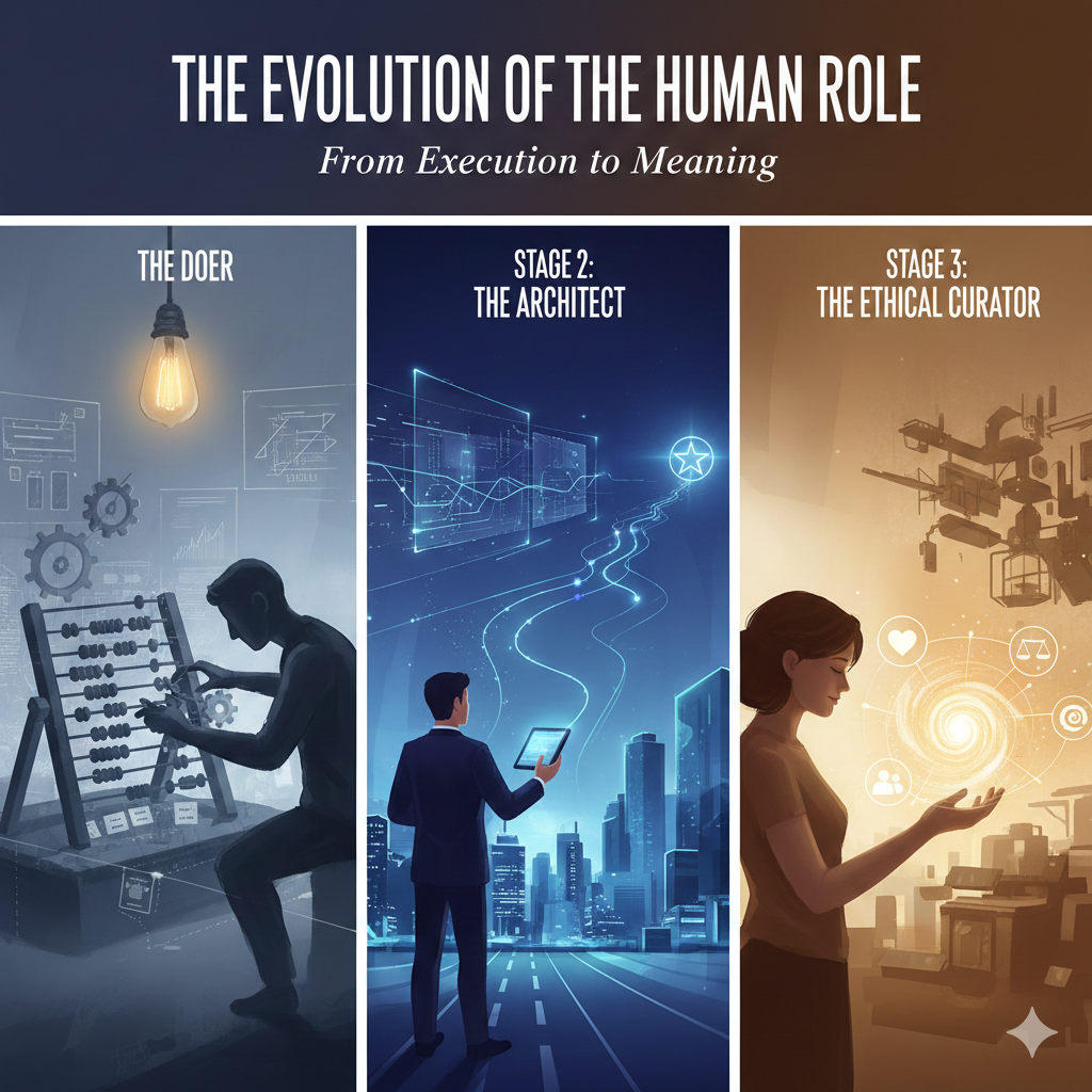 The Evolution of the Human Role in the AI Age | by Sriram Saroop | Medium