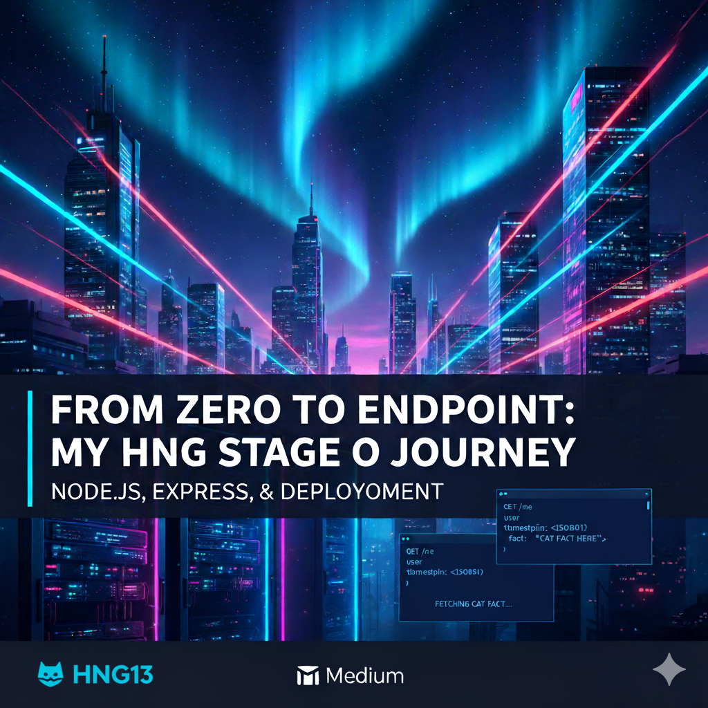 From Zero to Endpoint: My Journey Completing the HNG Stage 0 Backend ...