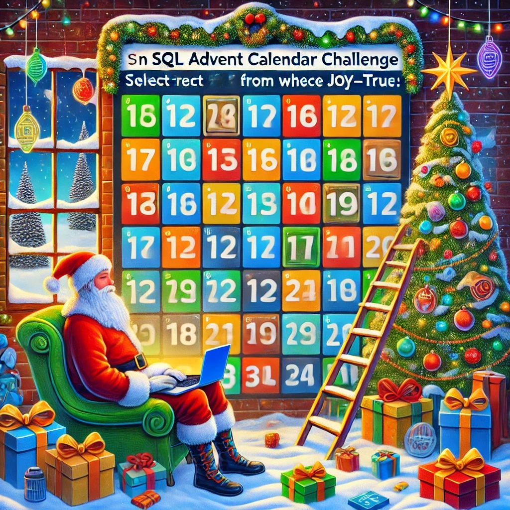 SQL Advent Calendar: 24 Days of Fun SQL Challenges | by Harshitha Paruchuri | Medium