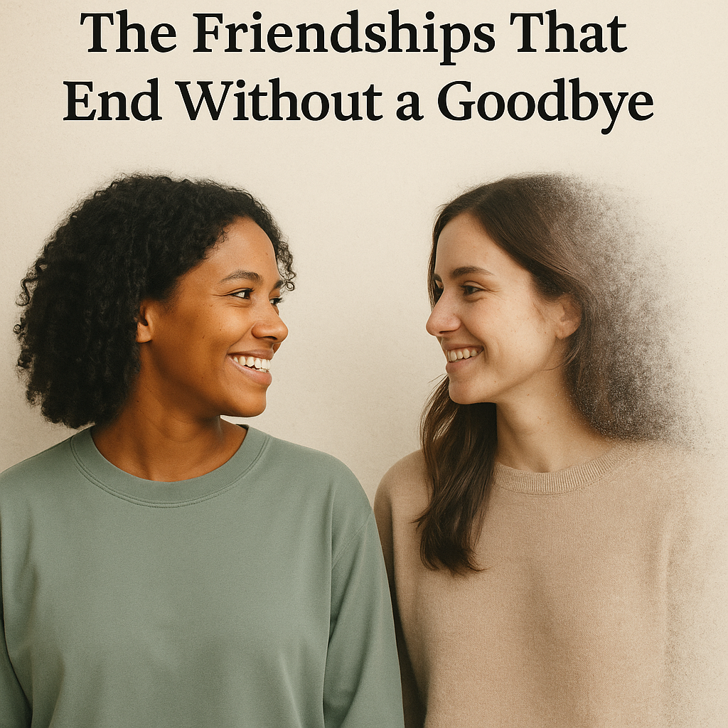 The Friendships That End Without A Goodbye | by Alicia Alex | Medium