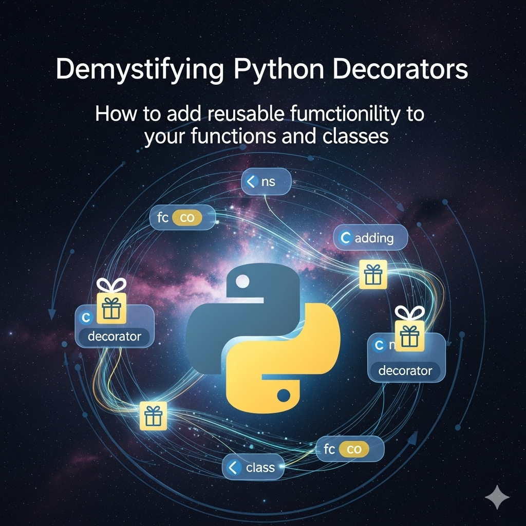 Demystifying Python Decorators. How to add reusable functionality to… | by Babar saad | Sep ...