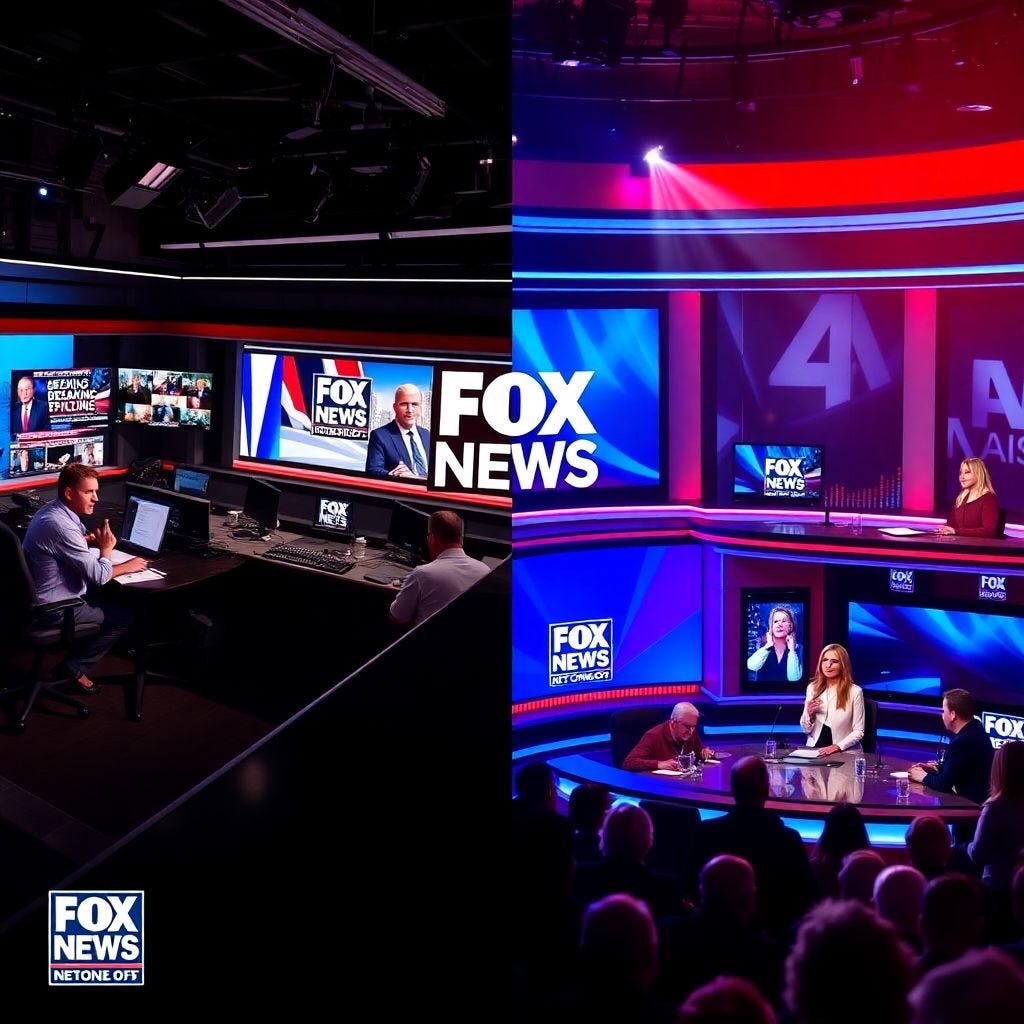 “Fox News: Navigating the Line Between News and Entertainment” | “Fox ...