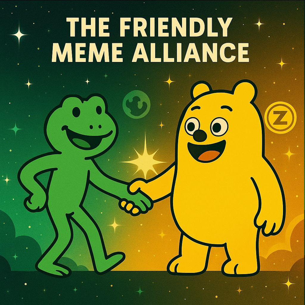 🐸 × 🟡 ZARO & FROGGIE Announce the Friendly Meme Alliance | by ZaroVerse ...