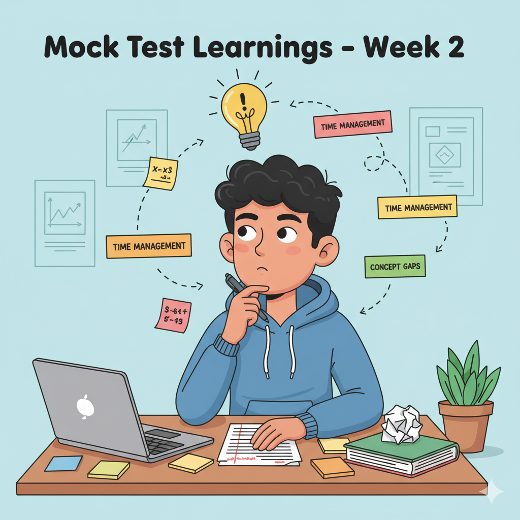 Mock Test Learnings -Week 2. Week 2 of my IPMAT prep taught me more ...