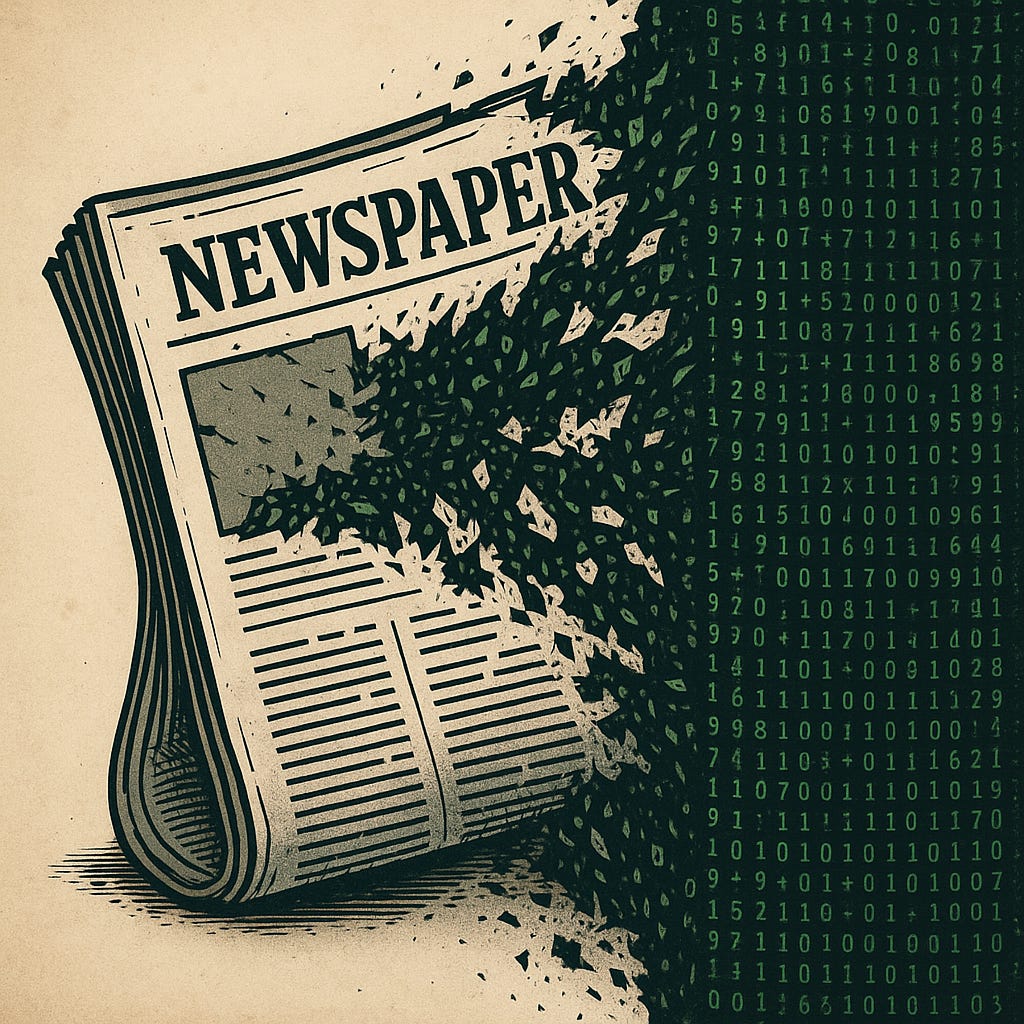 When Truth Lost Its Voice. Journalism’s Collapse and What Comes… | by A ...