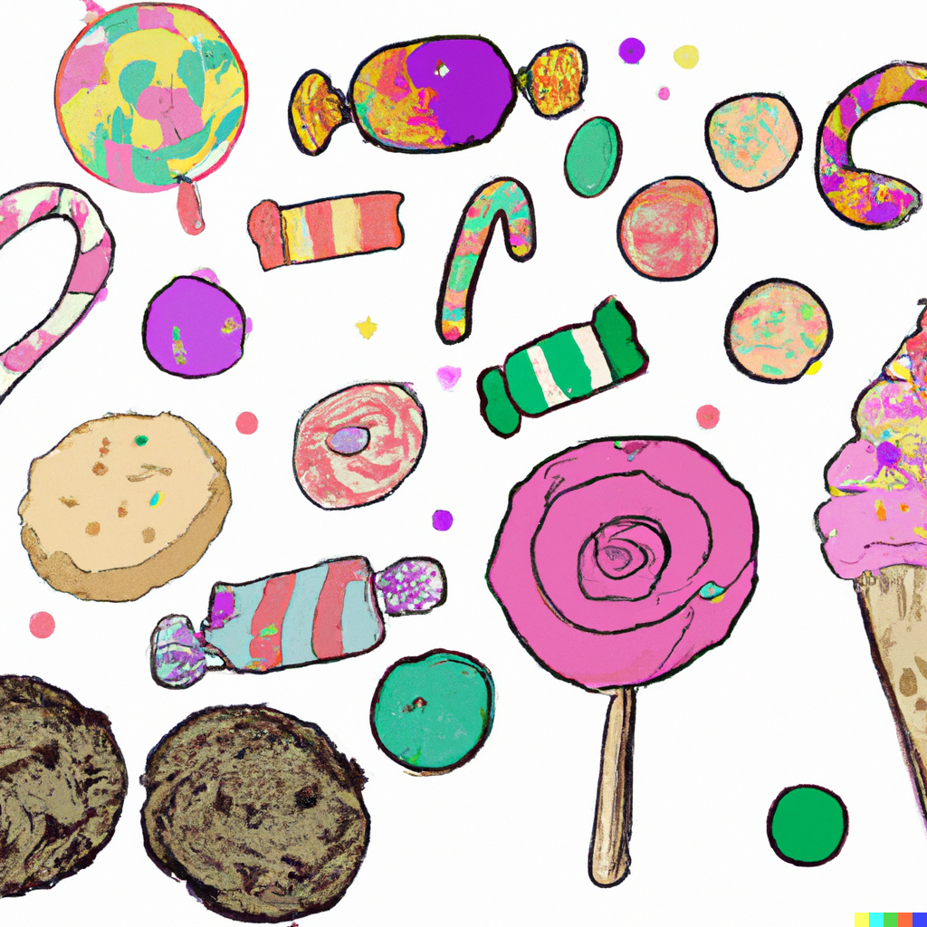 Addictive Sugary Sweets. A poem about sweets | by Denise Larkin | The ...