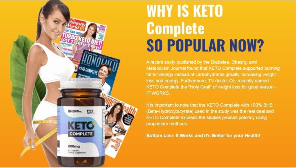 Keto Complete Price Australia- Side Effects or Reviews | by Keto ...