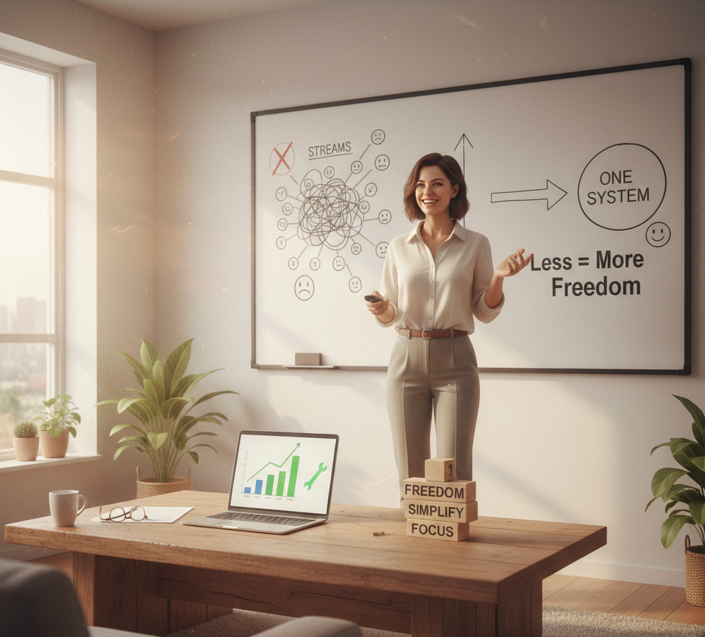 Why Fewer Income Streams Create More Freedom (And the Simple Fix Most ...